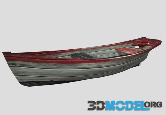 3D Model – Day Boat (PBR)