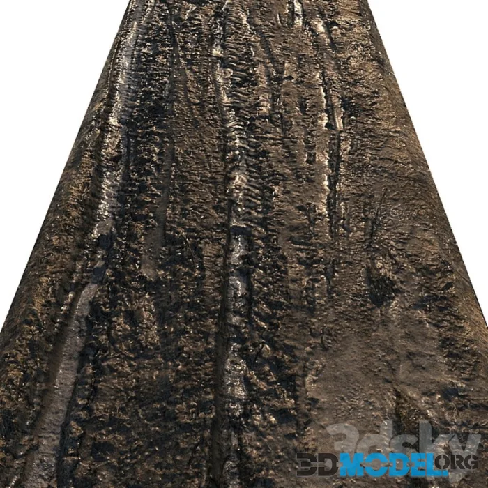 3D Model – Dirt road material 05