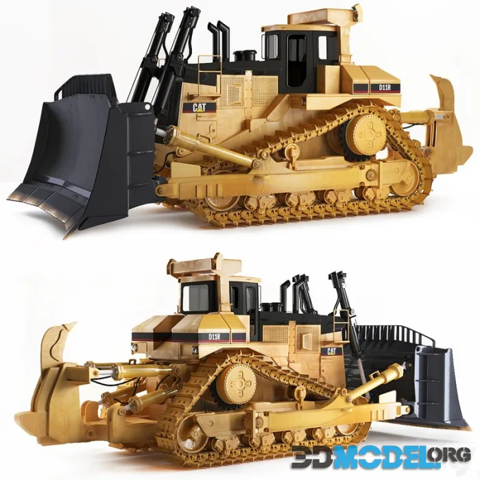 3D Model – Dozer CAT D11R
