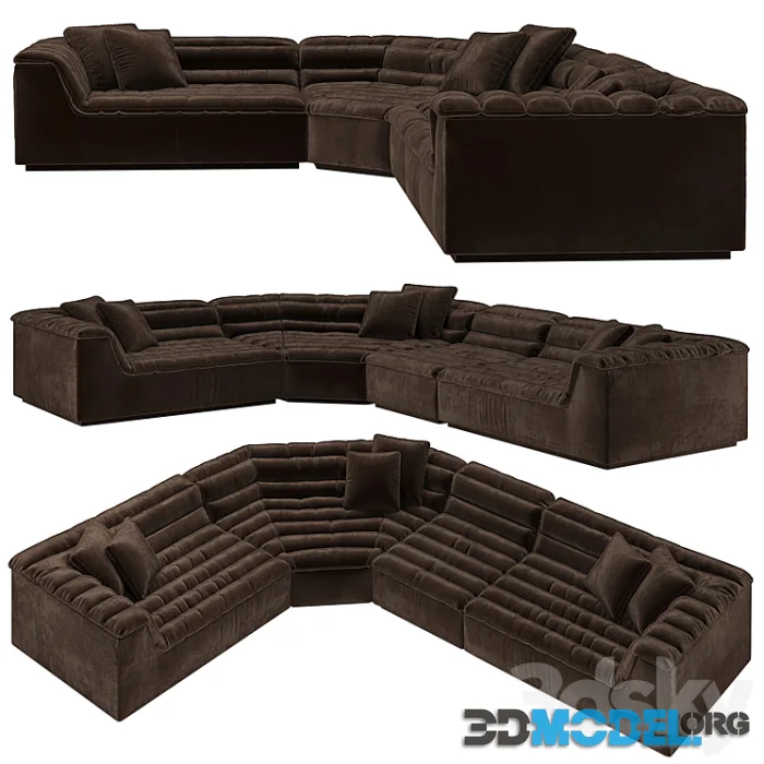 3D Model – Ellison Studios Float Modular Sofa