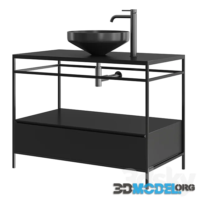 3D Model – Equilibrium ALICE Ceramica Sink