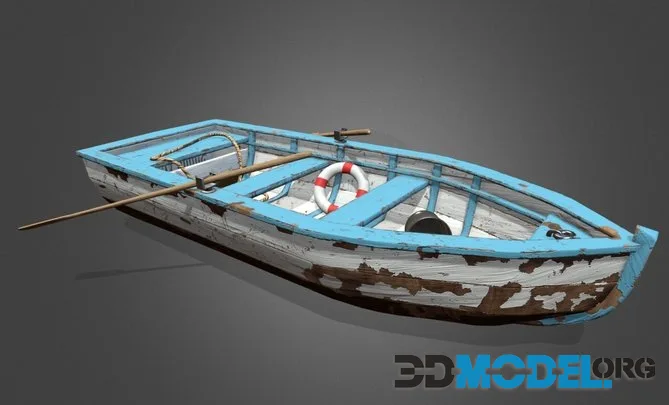 3D Model – Fishingboat (PBR)