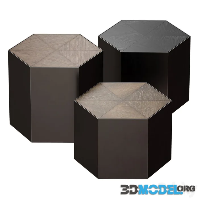 3D Model – Geo Bunching Table Set (Crate and Barrel)
