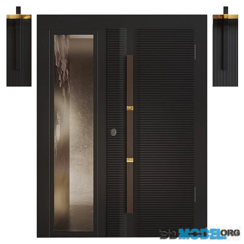 3D Model – Grace door