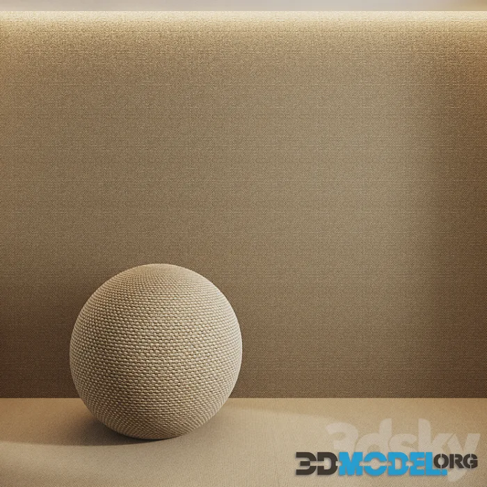 3D Model – Jute carpet