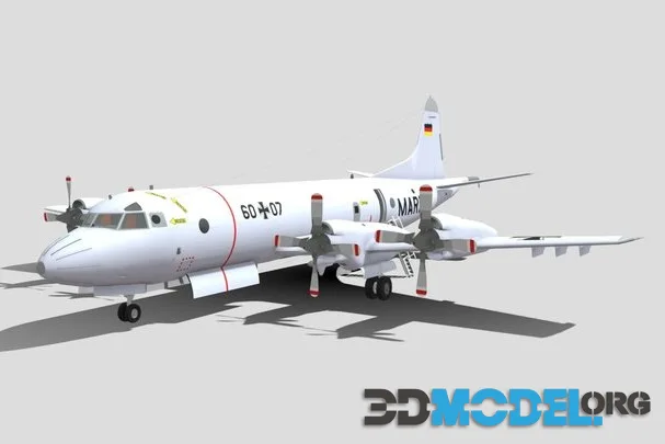 3D Model – Lockheed P 3C 2 Orion (PBR)