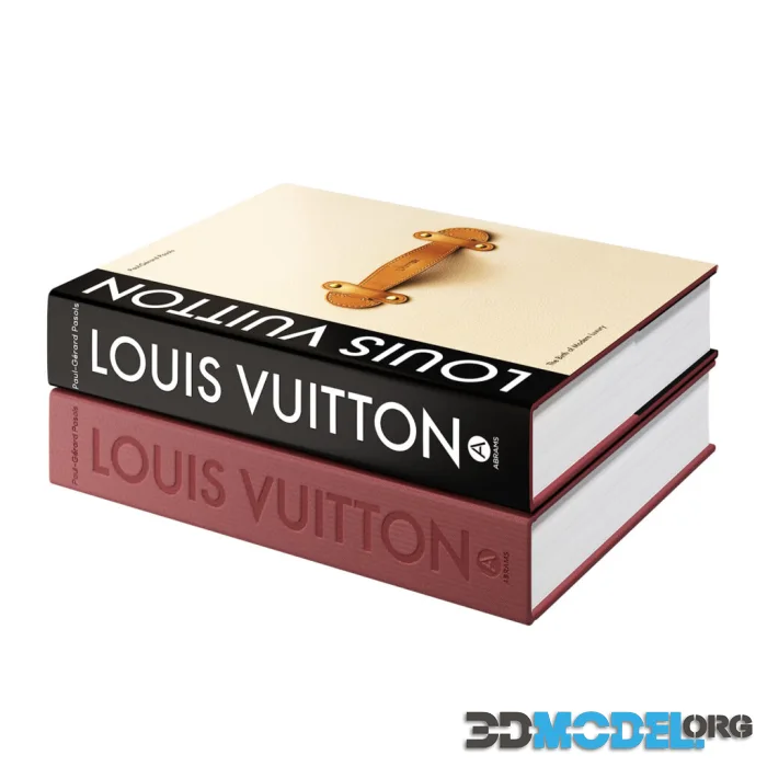 3D Model – Louis Vuitton Bag Design Book by Abrams