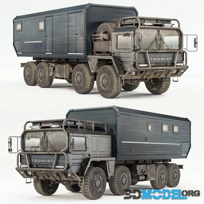 3D Model – MAN KAT 8x8