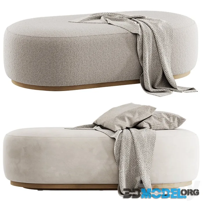 3D Model – Ottoman Hamilton By Verellen