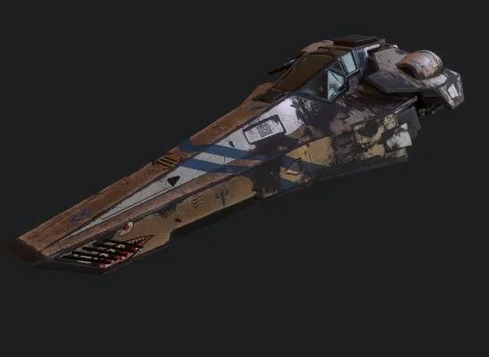 3D Model – ROS Spaceship (Multiple Versions) (1) 01 (PBR)