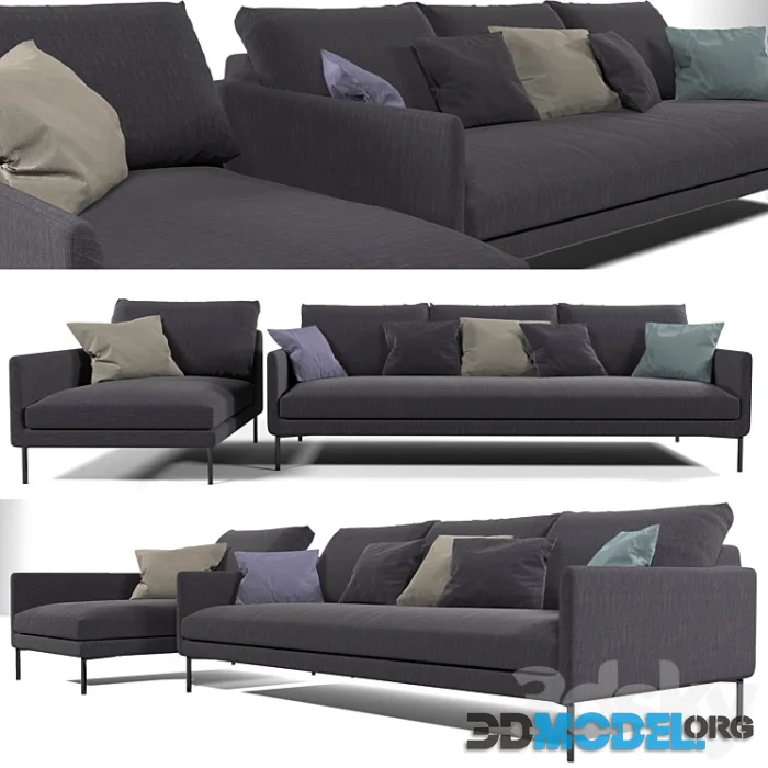 3D Model – Sofa_band