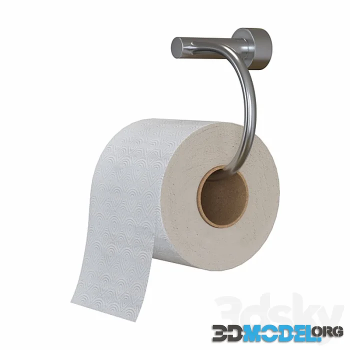 3D Model – Toilet Paper