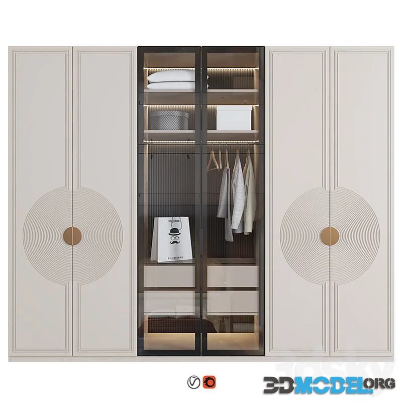 3D Model – Wardrobe 35
