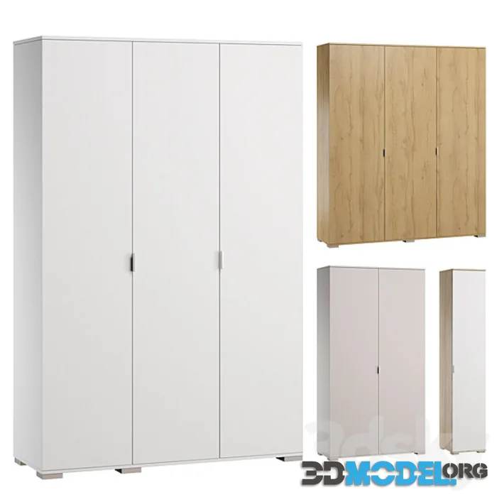 3D Model – Wardrobe STELLA 2