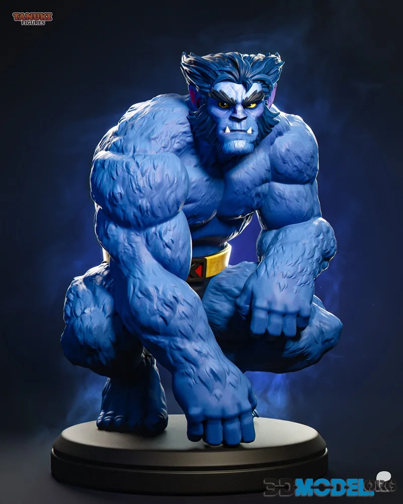 3D Model – Tanuki Figures - Beast TOON – Printable