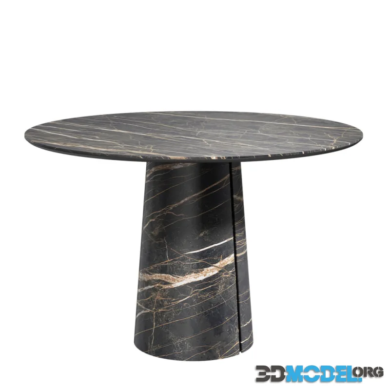 3D Model – Cuba Round Dining Table by Cattelan Italia