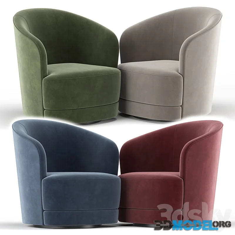 3D Model – Infiniti Swivel Chair