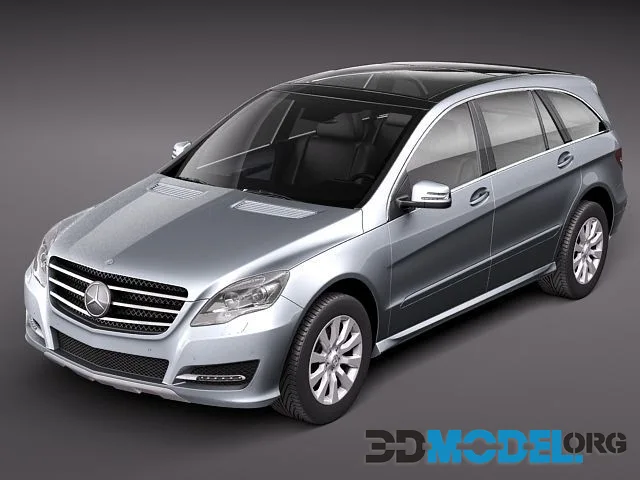 3D Model – Mercedes R-Class 2011