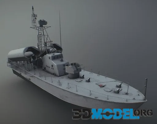 3D Model – Project 183 R Missile Boat (PBR)