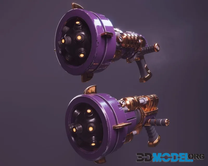 3D Model – Ratchet & Clank Rift Apart Weapons Pack