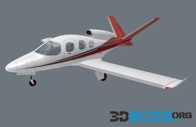 3D Model – SF50 With Landing Gear By BRIAN C. MORRIS (PBR)