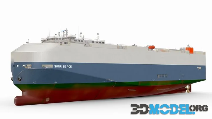 3D Model – Sunrise ACE Vehicles Carrier (PBR)