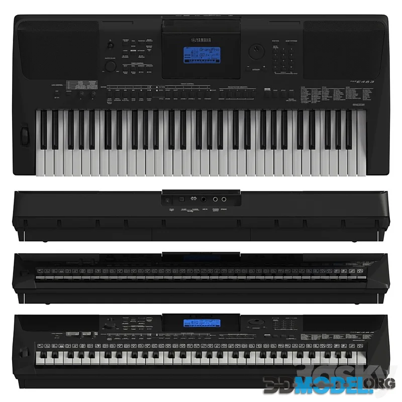 3D Model – YAMAHA PSR-E453