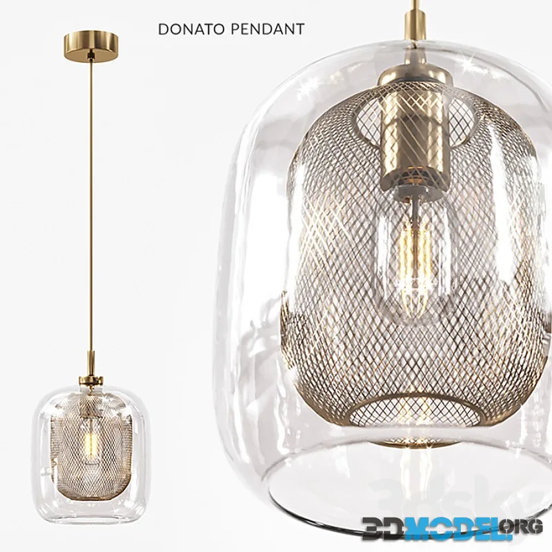 3D Model – ZUMA LINE DONATO, lighting pendant