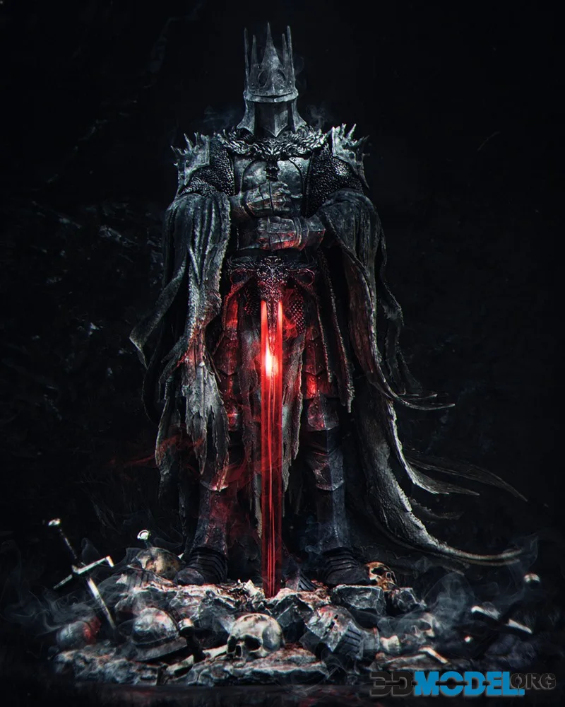 3D Model – CA 3D Studios - Death Knight – Printable