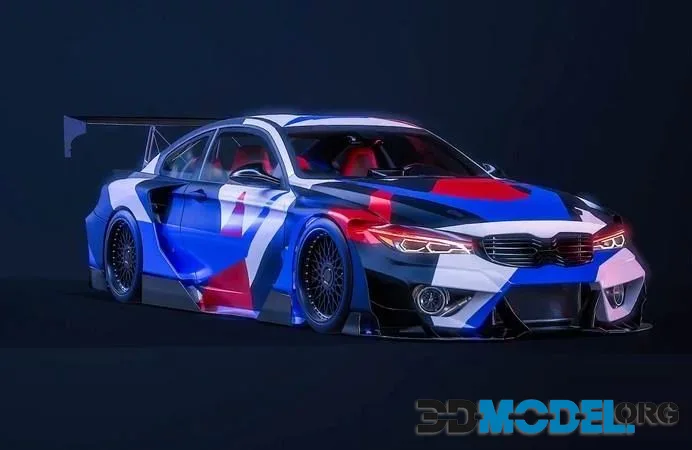 3D Model – The N Beast – BMW Racing Concept